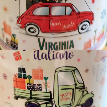 Mini Panettone classico in latta 100g | Acquadro Dolciumi