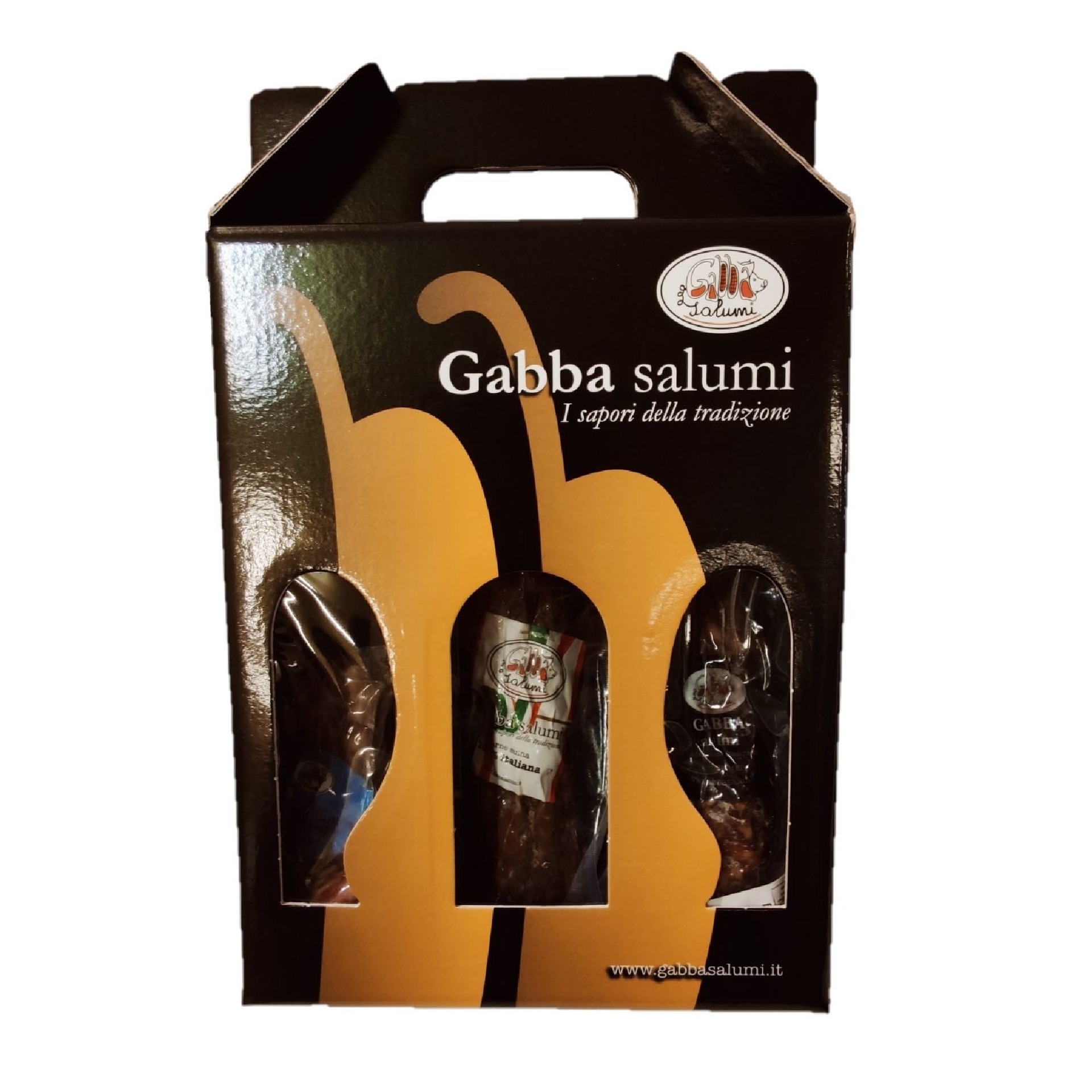 Salami Tris Bag Gabba Salumi | Acquadro Dolciumi